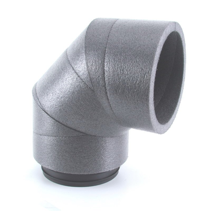 Helios IP-B 200/90 IsoPipe 90° Bogen mit Innenverbinder