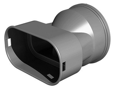 Wolf Adapter Flachkanal 50 x 100