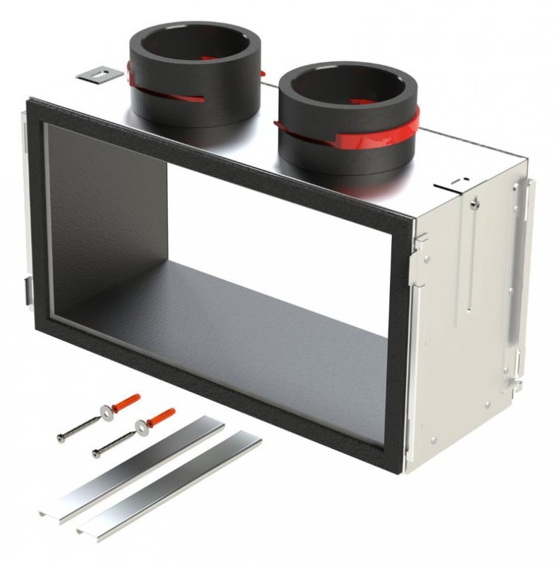 Zehnder ComfoWell Therm Anschlussmodul 420, 2 x DN 90