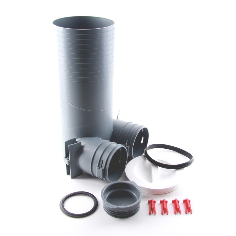 Helios FRS-DWK 2-75/125 FlexPipe Decken-/Wandkasten