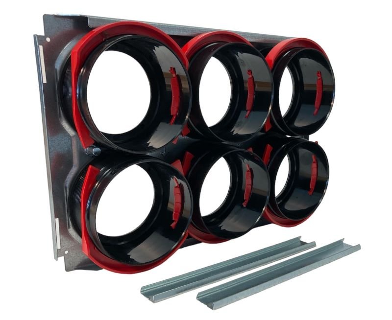 Zehnder ComfoWell Montageplatte CW-M 320-6 x 75