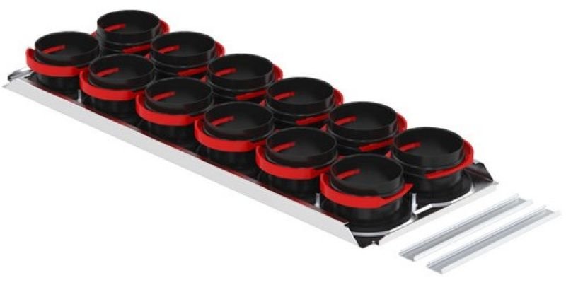 Zehnder ComfoWell Montageplatte CW-M 625-12 x 75